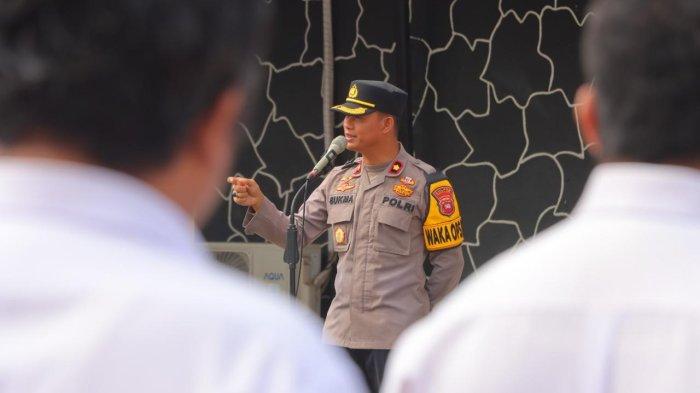 Pimpin Apel Jam Pimpinan, Wakapolres Tekankan Pentingnya Disiplin dan Pelaksanaan Strong Point ...