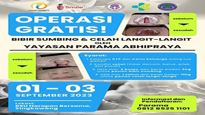 Aipda Ivan Akan Gelar Baksos Operasi Bibir Sumbing Gratis di Singkawang ...