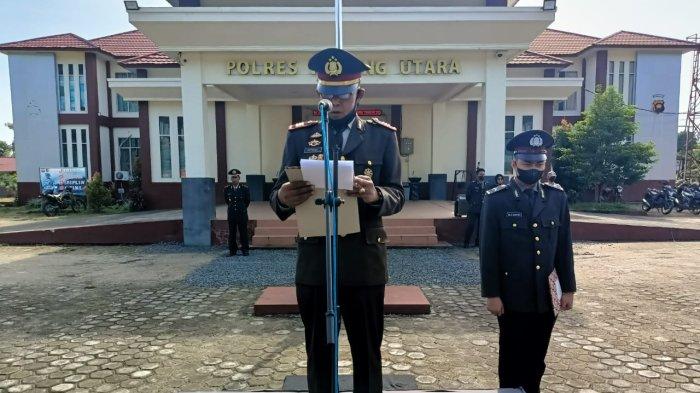 Polres Kayong Utara Laksanakan Upacara Hari Kesaktian Pancasila - Tribunpontianak.co.id