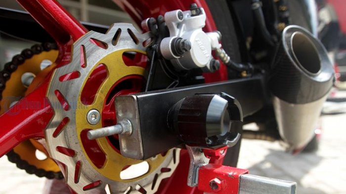 Modifikasi Suzuki Inazuma Minor Fighter - Tribunpontianak.co.id
