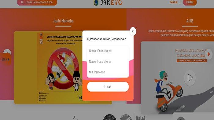 Daftar STRP Disini ! Cek Cara Daftar STRP Jakevo , Login Jakevo.jakarta ...
