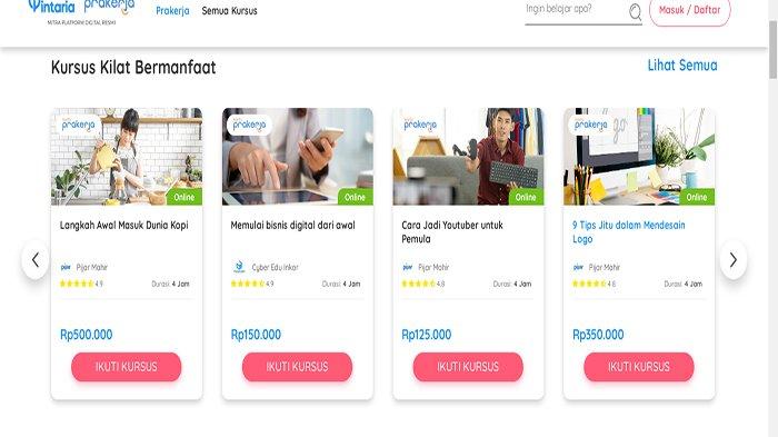 Cara Membeli Pelatihan Prakerja di Pintaria https://pintaria.com ...