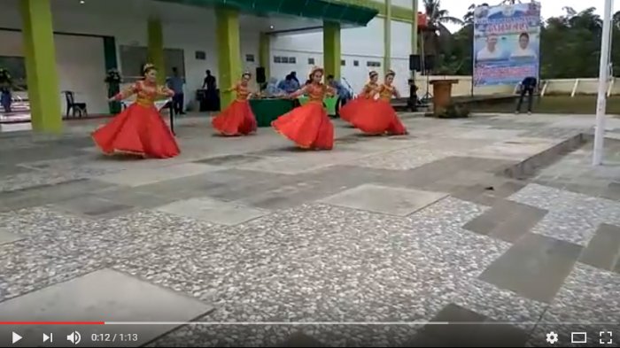 Penampilan Tari Rampai Besuke Pada Peresmian Kolam Renang Ampera ...
