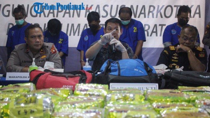 BNNP Berhasil Amankan Narkotika Jenis Sabu Sebanyak 31 Kilogram - Tribunpontianak.co.id