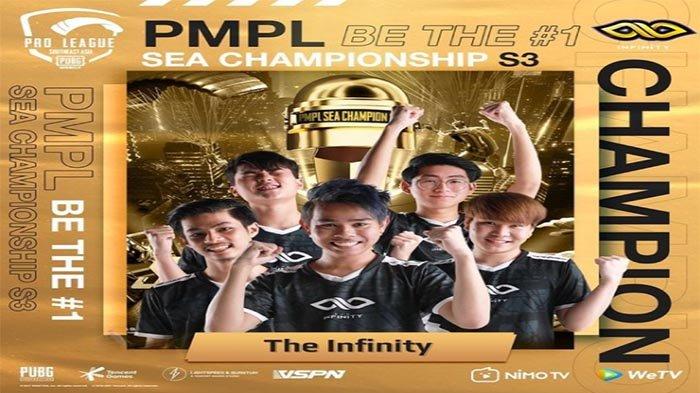 The Infinity Thailand Juara PMPL SEA Season 3 2021 - Berikut Rekap Hasil dan Klasemen PMPL SEA ...