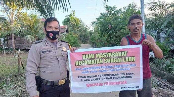 Sambangi Warga, Bhabinkamtibmas Ajak Warganya Ciptakan Pilkada 2020 Aman Damai dan Kondusif ...