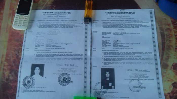 Terkait Dugaan 2 TKA Ilegal di Lokasi Kerja PT. Laman Mining, Ini ...