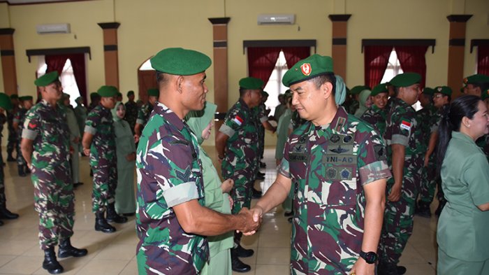 Pimpin Laporan Korps Kenaikan Pangkat Bintara dan Tamtama, Ini Pesan Danrem 121/Abw ...