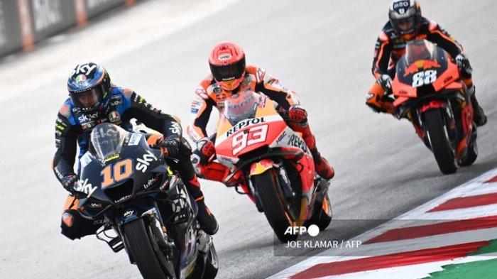 Trans7 Live Kualifikasi MotoGP Austria 2021 Hari Ini, Cek Posisi Start Marquez dan Rossi ...