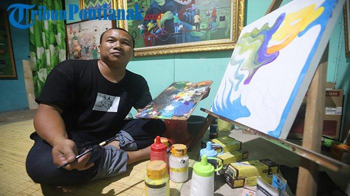Rudiansyah, Perupa Kalbar Dedikasikan Setengah Hidupnya di Dunia Seni ...