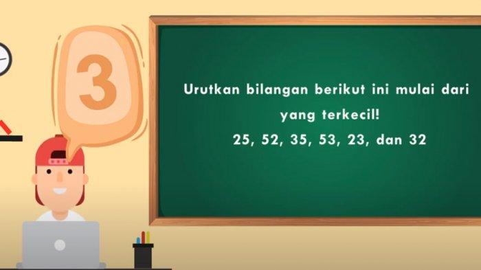 Urutkan Bilangan Berikut Ini Mulai dari yang Terkecil! 25, 52, 35, 53, 23, dan 32 ...