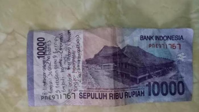Jika Melihat Tulisan di Uang Rp 10 ribu Ini Bikin Tepok Jidat, Isinya ...