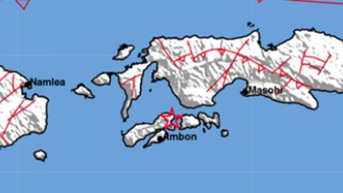 UPDATE Gempa Hari Ini Rabu 3 Juni 2020 Guncang Daratan Ambon dengan M 2,6, Terasa Hingga Tulehu ...