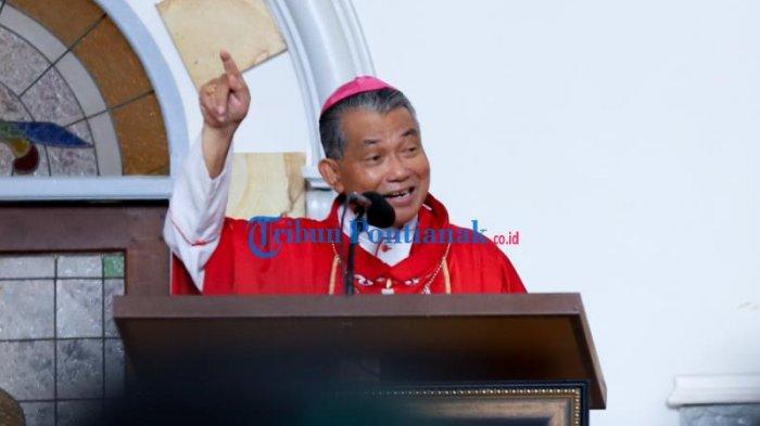Uskup Agung Pontianak Mgr Agustinus Agus Imbau Hadapi Bersama Covid-19 ...