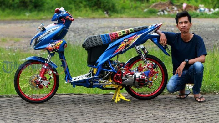 Uniknya Penampakan Vario Street Racing - Tribunpontianak.co.id