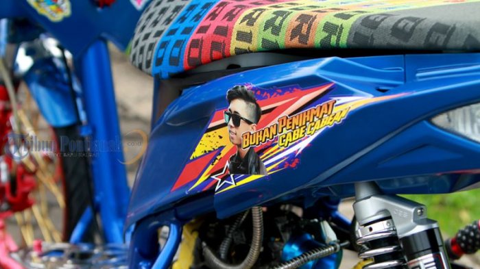 Uniknya Penampakan Vario Street Racing - Tribunpontianak.co.id