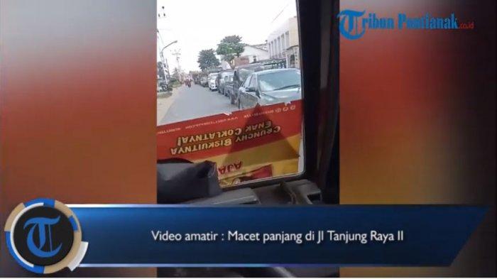 VIDEO: Kemacetan Panjang di Parit Mayor - Tribunpontianak.co.id