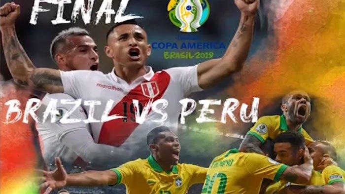 LIVE Peru Vs Brazil FINAL Copa America 2019 | Line-ups, Head to Head ...