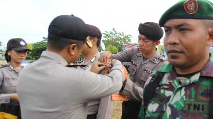 Wakapolres Singkawang Pimpin Gelar Pasukan Bina Karuna Kapuas 2019 - Tribunpontianak.co.id