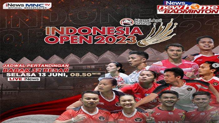 Jadwal & Jam Tayang Indonesia Open Live TV Rabu 14 Juni Giliran Anthony Ginting hingga The ...