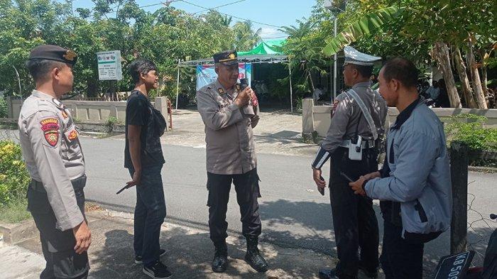 Polresta Pontianak Lakukan Pengamanan Kampanye Paslon Nomor Urut 1 di Kecamatan Pontianak Kota ...