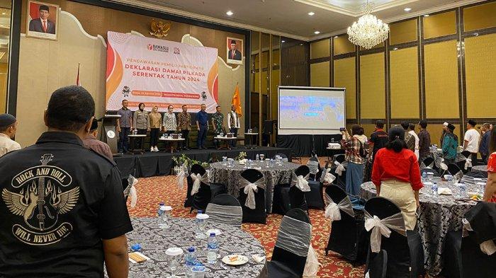 Kasat Binmas Polres Singkawang Hadiri Deklarasi Damai Pilkada Serentak 2024 - Tribunpontianak.co.id