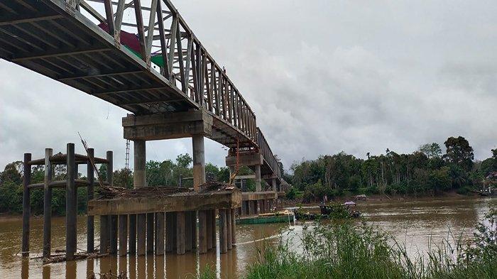 Sempat Terhambat, Pembangunan Jembatan Melawi II Akan Rampung Akhir ...