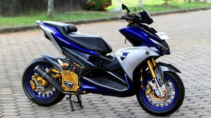 Aerox Semi Trail, Tampilannya Keren - Tribunpontianak.co.id