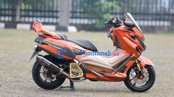 FOTO: Modifikasi Yamaha N-Max Custom Modify - Tribunpontianak.co.id