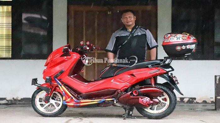 Nmax Berwajah Monster Ferrari - Tribunpontianak.co.id