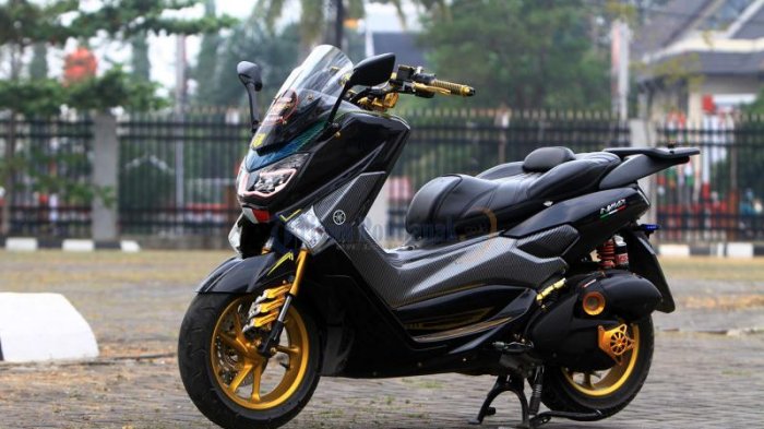 Sadino Modif Nmax dengan Konsep Fashion Daily - Tribunpontianak.co.id