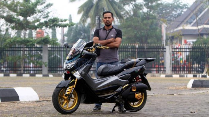 Sadino Modif Nmax dengan Konsep Fashion Daily - Tribunpontianak.co.id