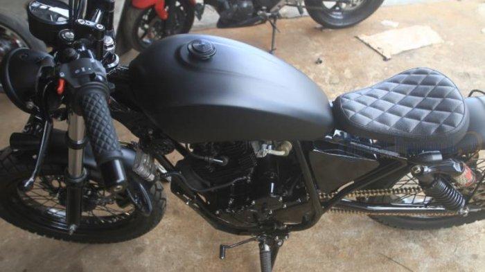 Modifikasi Scorpio Konsep Single seat - Tribunpontianak.co.id