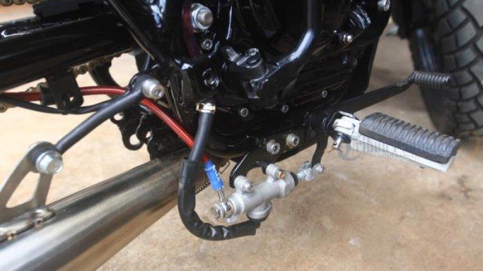 Modifikasi Scorpio Konsep Single seat - Tribunpontianak.co.id