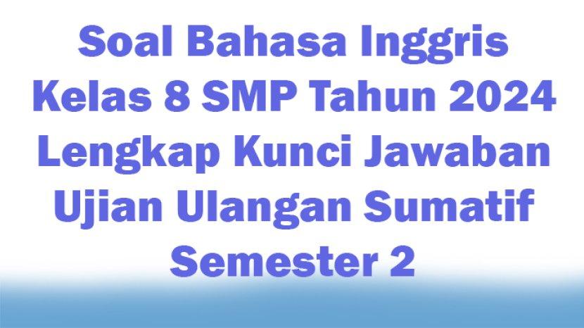 Soal Sumatif Bahasa Indonesia Kelas 1 SD Kurikulum Merdeka Semester 1 Lengkap Kunci Jawaban ...