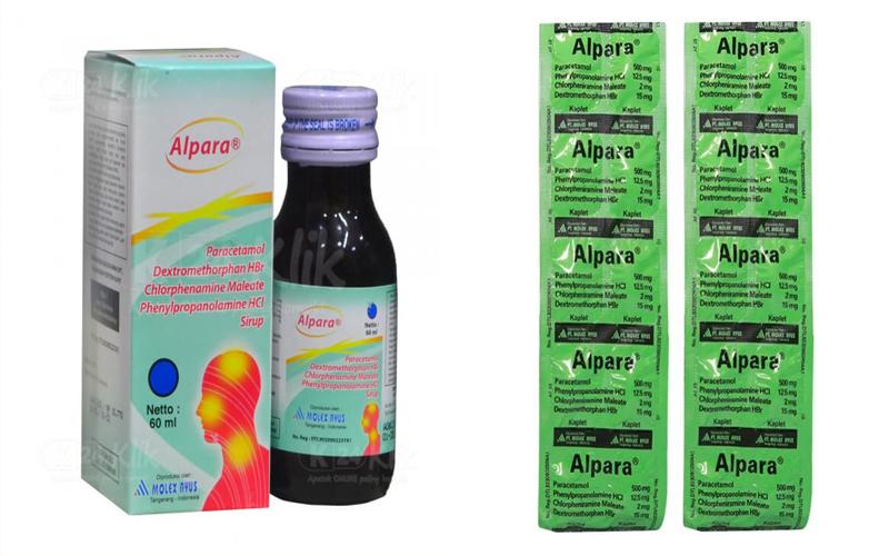 Alpara Obat Bebas Untuk Flu, Batuk dan Demam Cocok Persiapan di Musim ...