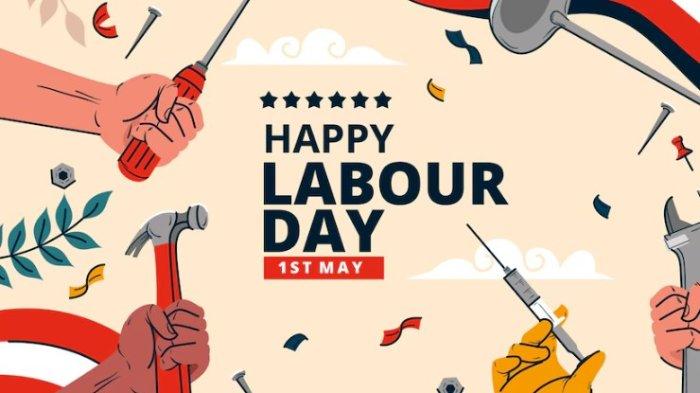 10 Link Download Background Hari Buruh 2025, Bisa untuk Baliho, Banner ...