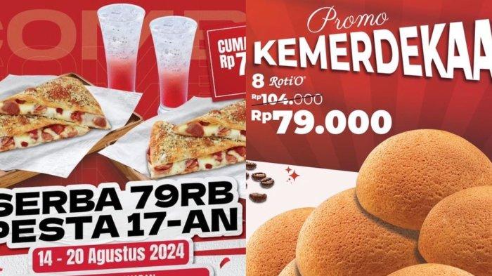 10 Promo Spesial HUT Kemerdekaan RI ke-79, Mulai dari Pizza Hut, Hokben, Chatime dan Banyak Lagi ...