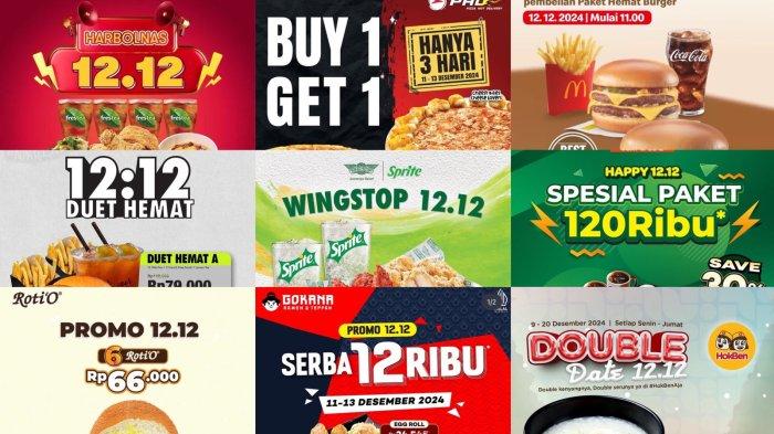 16 Promo Makanan Terbaru di Promo 12.12 Hari Ini, Mulai Pizza, Fried ...