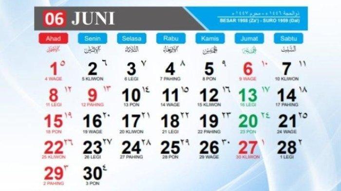 Tanggal 30 Juni 2025 Apakah Cuti Bersama Tahun Baru Islam 1447 H? Cek Informasinya di SKB 3 ...