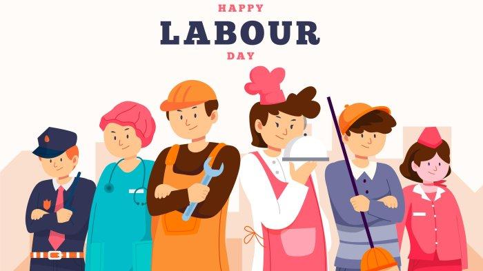 20 Poster Cantik Hari Buruh 2025 dengan Desain Menarik untuk Dibagikan di Media Sosial ...