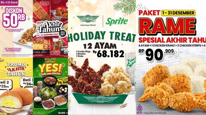 22 Promo Makanan Terbaru di Malam Tahun Baru 2025, Makan Besar dan ...