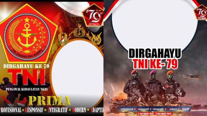 25 Link Twibbon HUT TNI ke-79 Tahun, Cocok Dijadikan Foto Profil - Tribunpriangan.com
