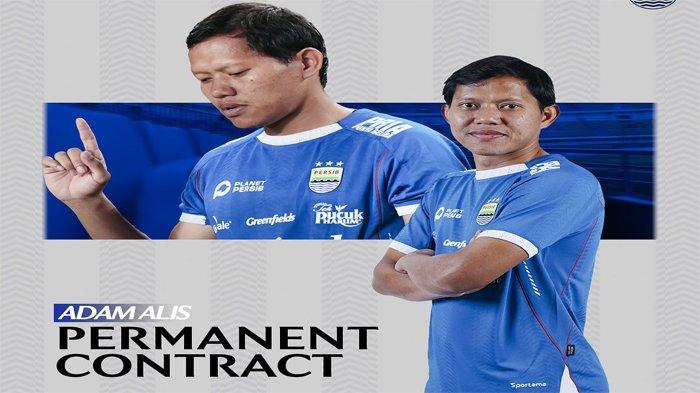 Wilujeng Sumping Adam Alis, Persib Bandung Resmikan Status Jadi Kontrak ...