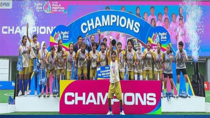 Gol Indira Pastikan All Stars Bandung Juara HYDROPLUS Piala Pertiwi U14 & U16 2025, Tekuk ...