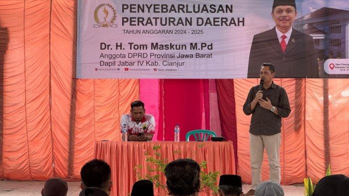 Anggota DPRD Provinsi Jabar Tom Maskun Lakukan Sosialisasi ...