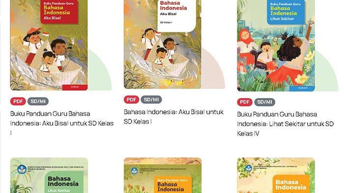 Link Download Buku Kurikulum Merdeka Bahasa Indonesia Tingkat SD Bagi Murid dan Guru, Gratis ...