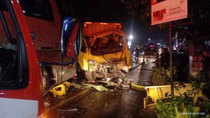 Kecelakaan Maut Bus Budiman vs Truk Pengangkut Barang di Ciamis, Berikut Daftar Identitas Korban ...