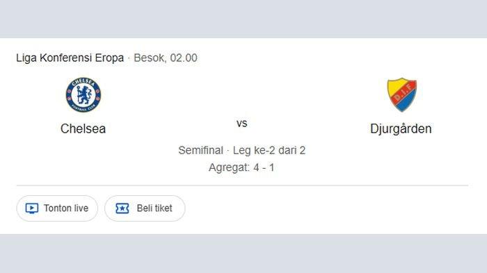 Prediksi Skor dan Line Up Chelsea vs Djurgarden Dini Hari Nanti, Adu Tajam Mheuka dan Nguen ...