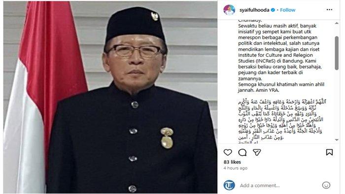 INNALILLAHI, Chozin Chumaidy, Tokoh Senior PPP dan Mantan Dubes di ...
